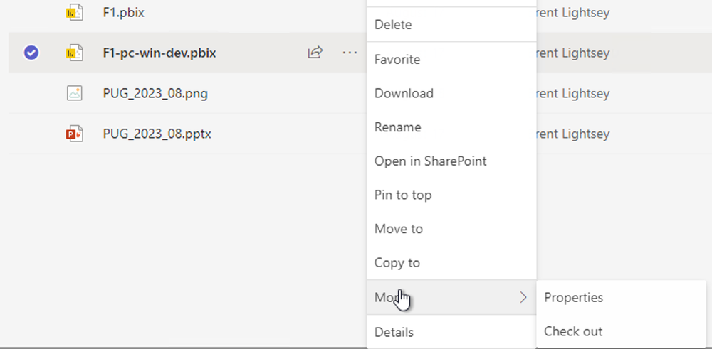 How do I do Version Control in Power BI?