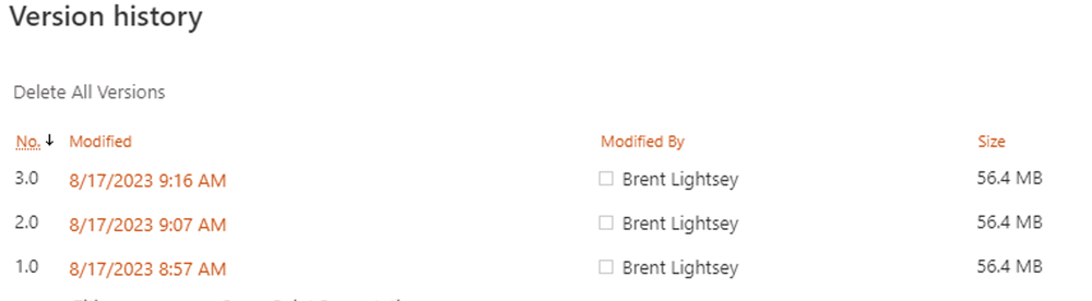 How do I do Version Control in Power BI?
