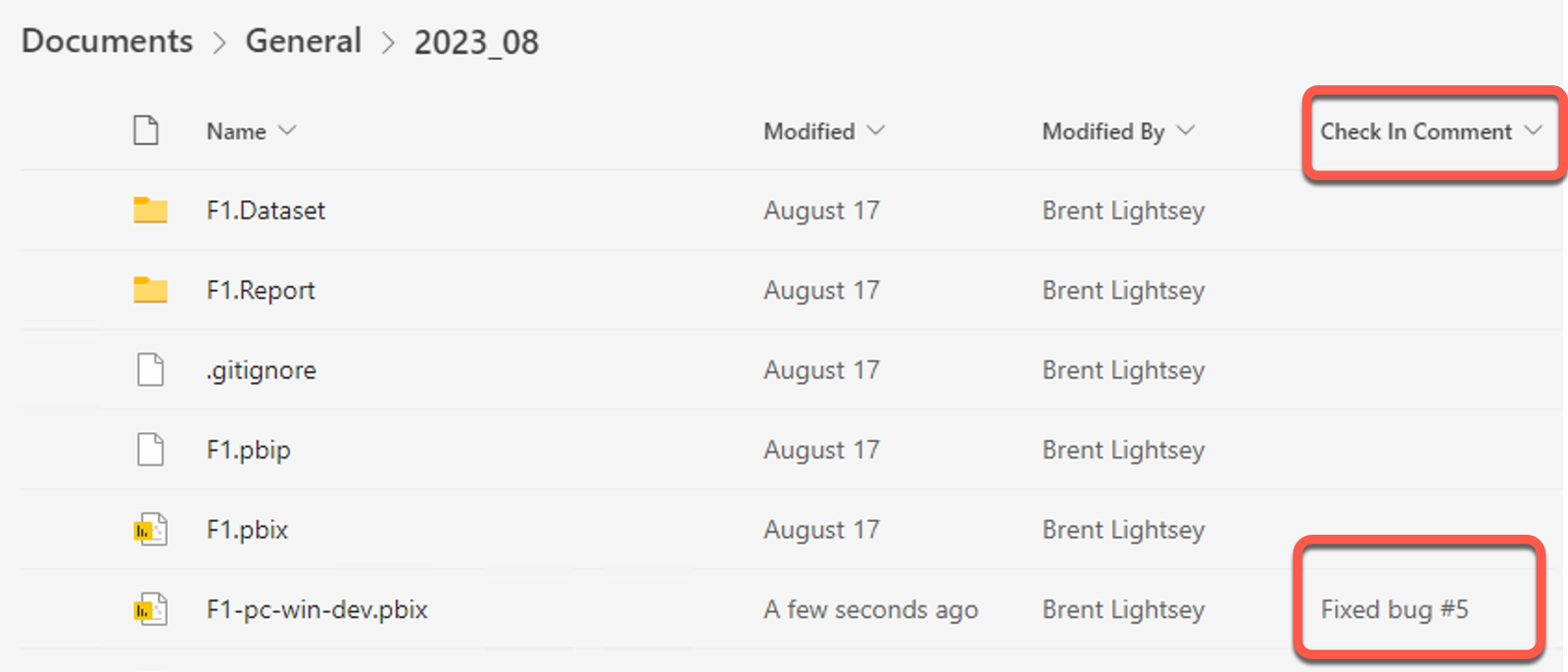 How do I do Version Control in Power BI?