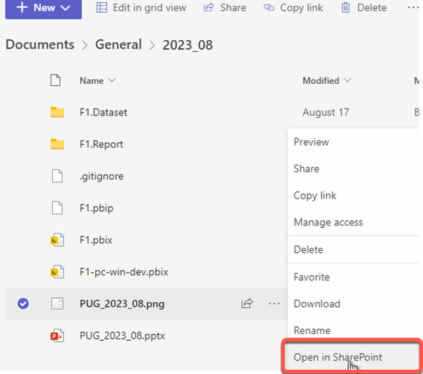 How do I do Version Control in Power BI?